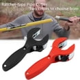 Ratchet Pipe Cutter - Hand Tool for Copper, Aluminum, Iron, Stainless ...