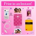 Barbie x Kodak Step Slim Wireless Instant Portable Photo Printer, 2x3 ...