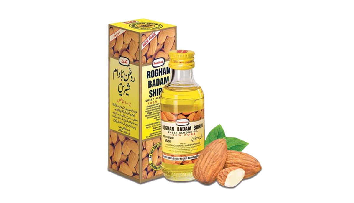 Hamdard Roghan Badam Shirin Sweet Almond Oil - 100 ml (Pack of 2 ...