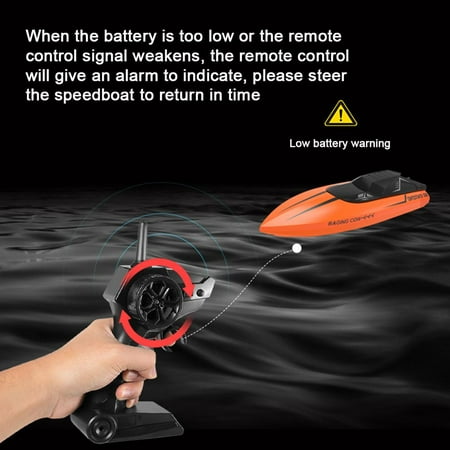 Remote Control Boat Fast 2.4GHz RC Boat for Kids Remote Controlled Boat ...