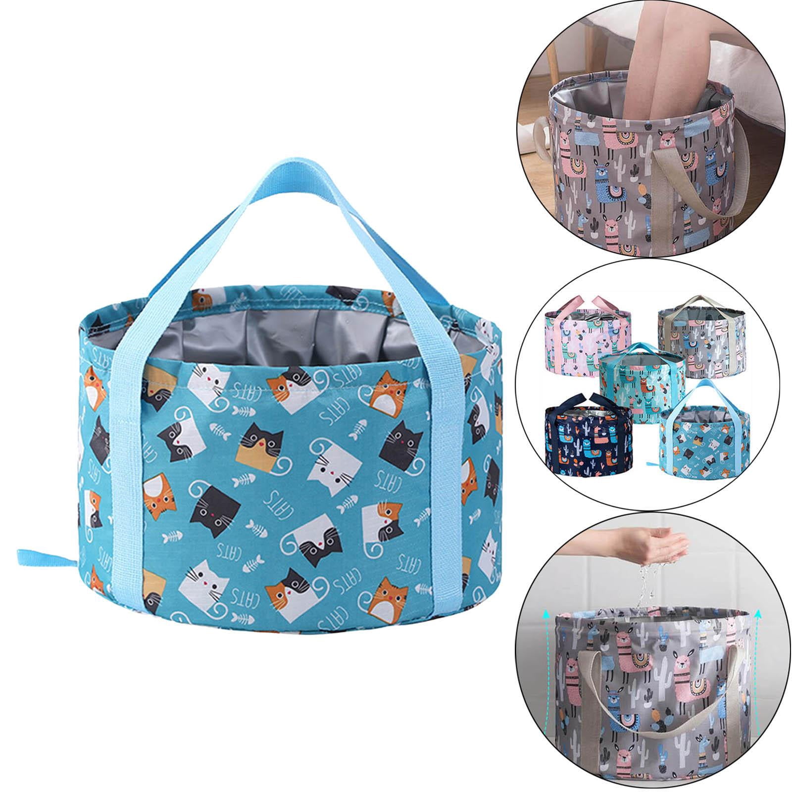 Portable Foot Bath Basin Washing Basket Foot Tub for Washing Clothes ...
