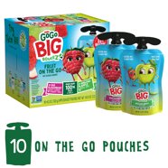 GoGo Squeez No Sugar Added, Halloween Variety Pack, Apple Pumpkin Spice ...
