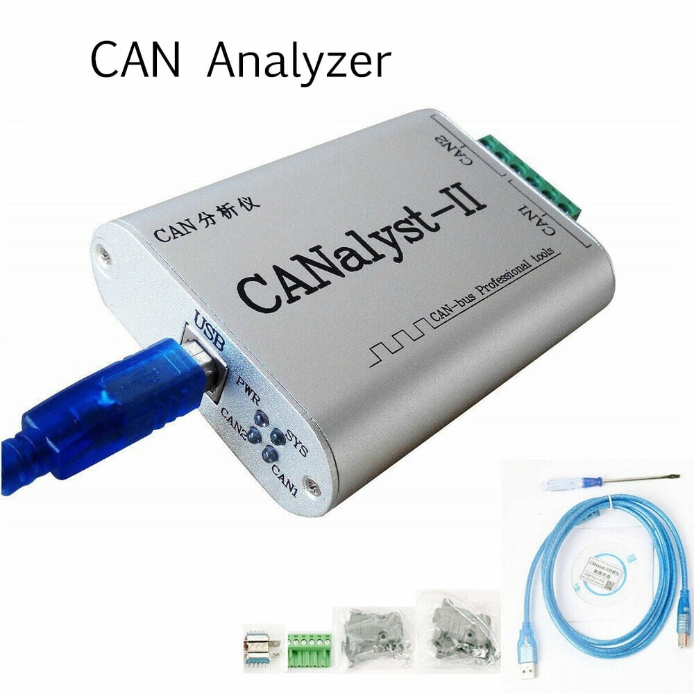 CJC CAN Analyzer CANalyst-II USB to CAN-Bus Converter Adapter Support ZLGCANpro - Walmart.com
