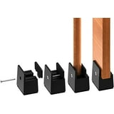 Ezprotekt Adjustable Furniture Riser Screw Clamp,Fits Foot Thickness of ...