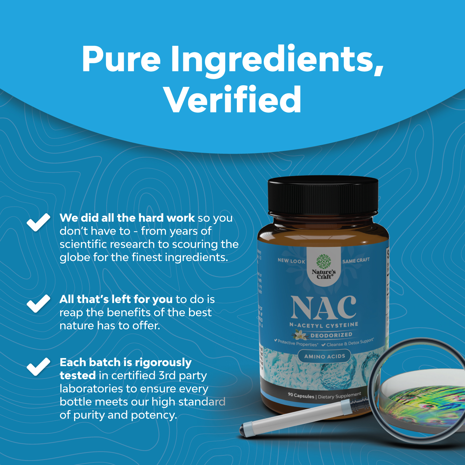 NAC Pills 600mg with Vanilla - High Absorption Non Smelly N-Acetyl ...