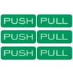 Fun Horizontal Push Pull Door Sign (White) - Medium - Walmart.com