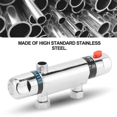 Thermostatic Mixing Valve DN15 Constant Temp Temperature Control Mixer ...