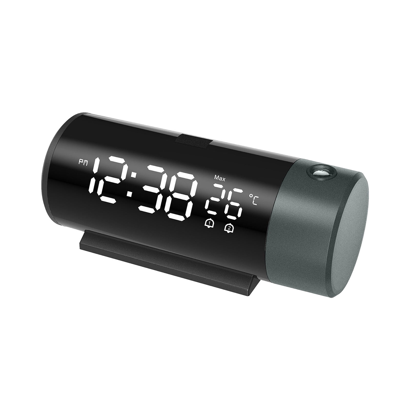 Alarma de proyección Reloj USB Carga Reloj electrónico Alarma C ...