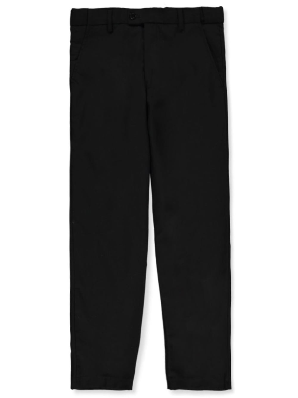 Kids World Husky Boys' Dress Pants - black, 12 husky (Big Boys Husky ...