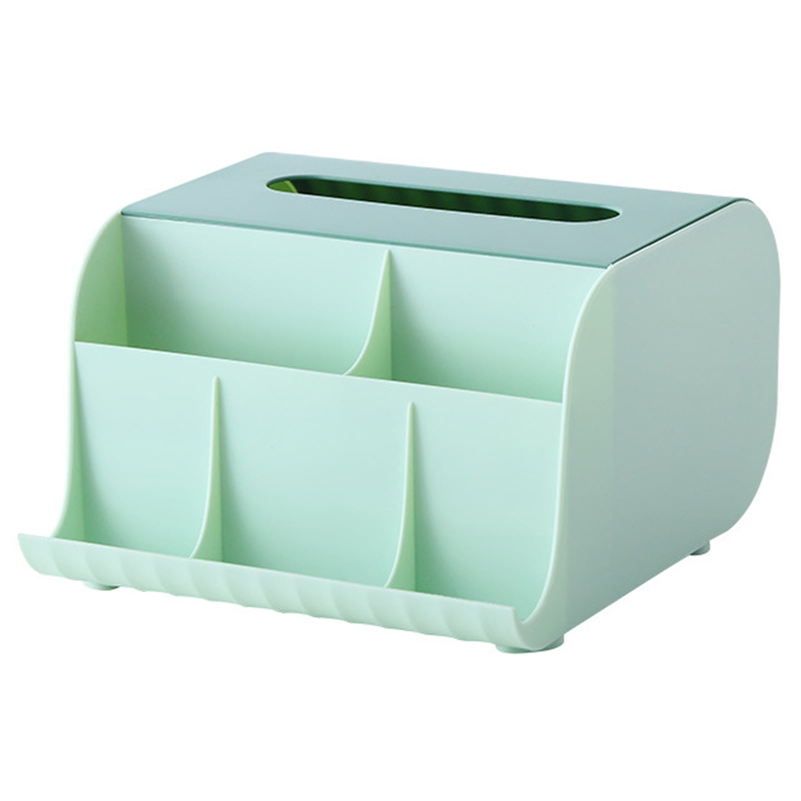 Desktop Tissue Box Dust-proof Plastic Napkin Holder with Multi ...