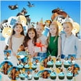Ice Age Cake Topper CupcakeS Set Birthday Party Supplies Decoration ...