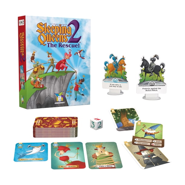 Juego de mesa Gamewright Sleeping Queens 2 - The Rescue! | Walmart en línea