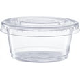 GUSTO, Sample Cups, 2 Oz, Small Plastic Containers with Lids, 50-Pack ...