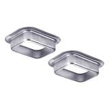 Multipurpose Reducing Aluminum Gutter Downspout Drop Outlet 2Pieces ...