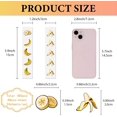 480 Pcs Banana Sticker Scrapbook Sticker Small Decor PVC Vinyl ...