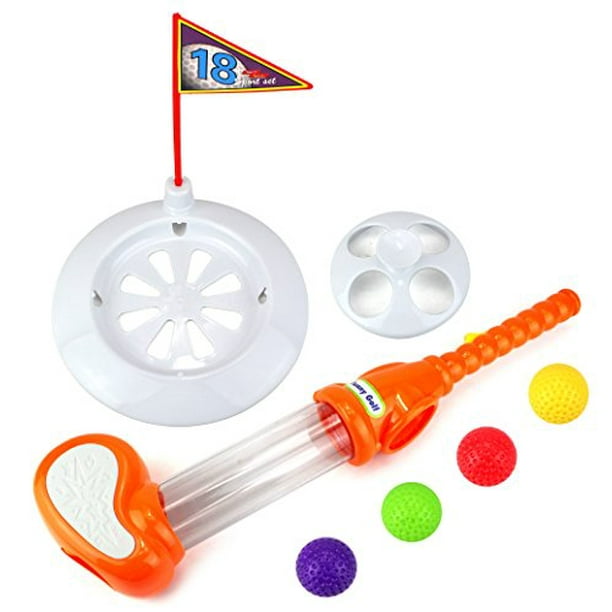 Funny Golfers Drop & Play Children Kid's Toy Golf Golfing Playset w/ 4 ...