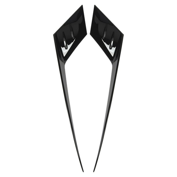 Headlamp Eyebrow Trim, Effective Protection Gloss Black Durable Left ...