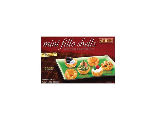 Athens Foods Mini Fillo Shell, 1.9 Ounce - 12 per case. - Walmart.com