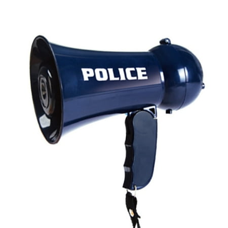 Kids Pretend Officer Toy Megaphone With Siren Sound For Children Role ...