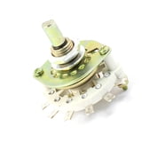 TV Radio Band Channel Rotary Switch Selector 1P8T 1 Pole 8 Position ...