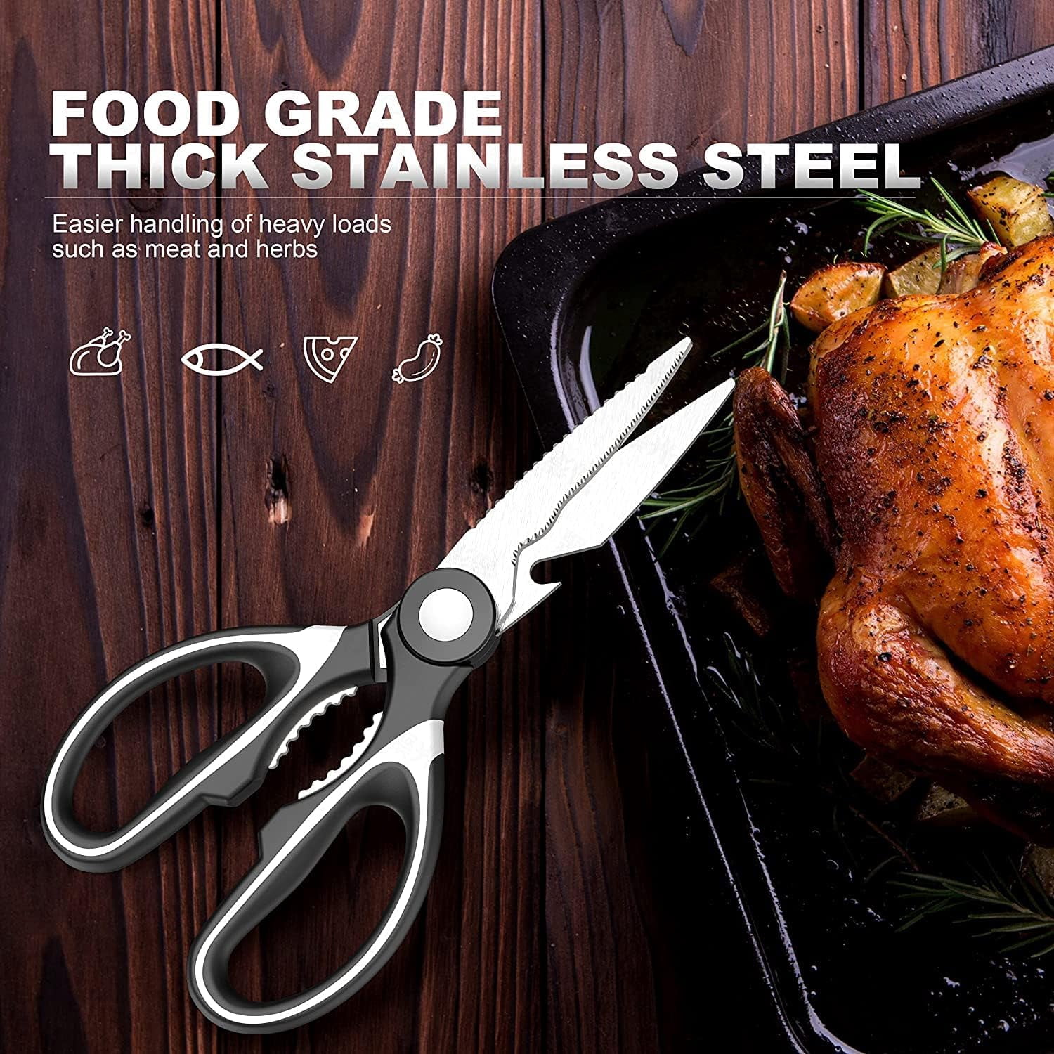 Cutco Kitchen Scissors & Shears Buy New Design Multifunctional Poultry ...
