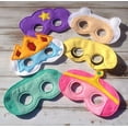 Felt Masks for Adventure Time Theme Party - 8 Masks - Comfortable, One ...
