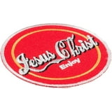 Jesus Christ Enjoy Red Patch, Christian Patches - Walmart.com