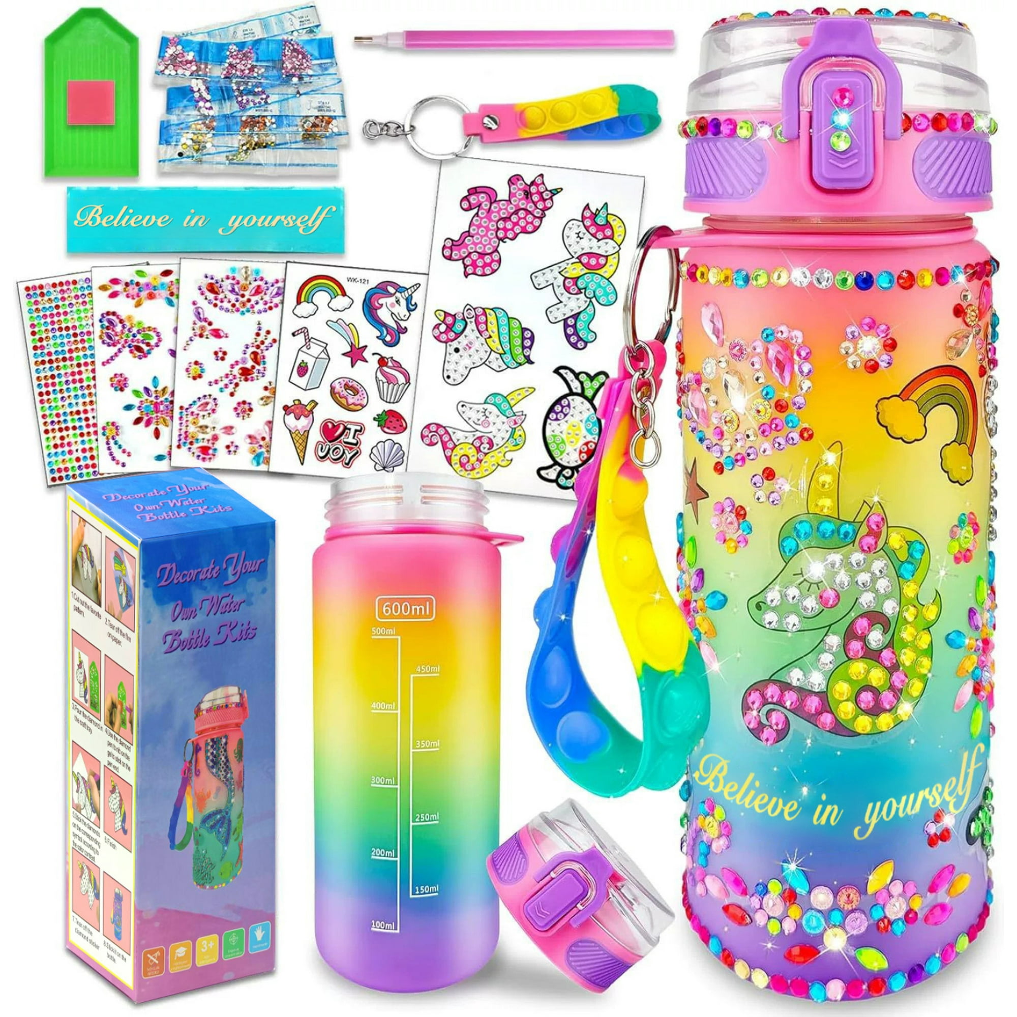 Click here for Unbranded Girls Sparkle & Create Diy Kit: 600ml Gr... prices