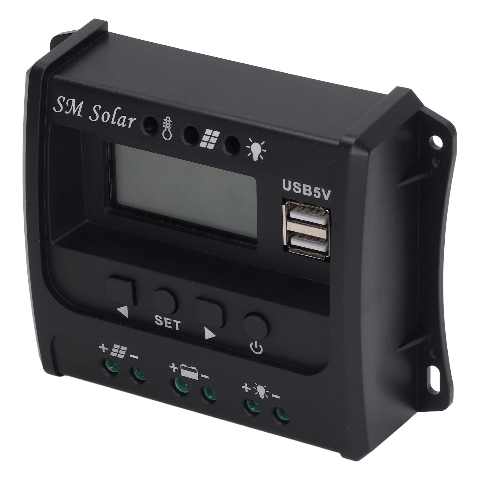 Controlador de panel solar de 12v, controlador de panel solar autónomo ...