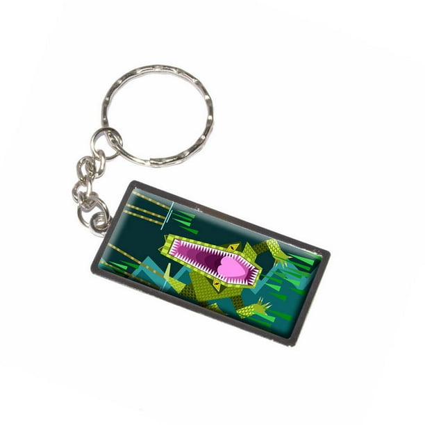 Geometric Crocodile Keychain Key Chain Ring - Walmart.com
