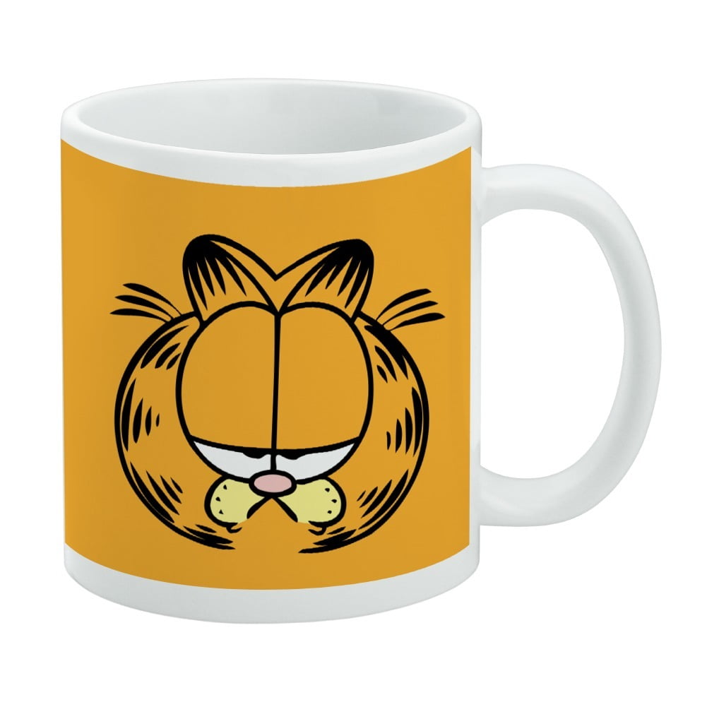 Garfield This IS My Happy Face White Mug - Walmart.com