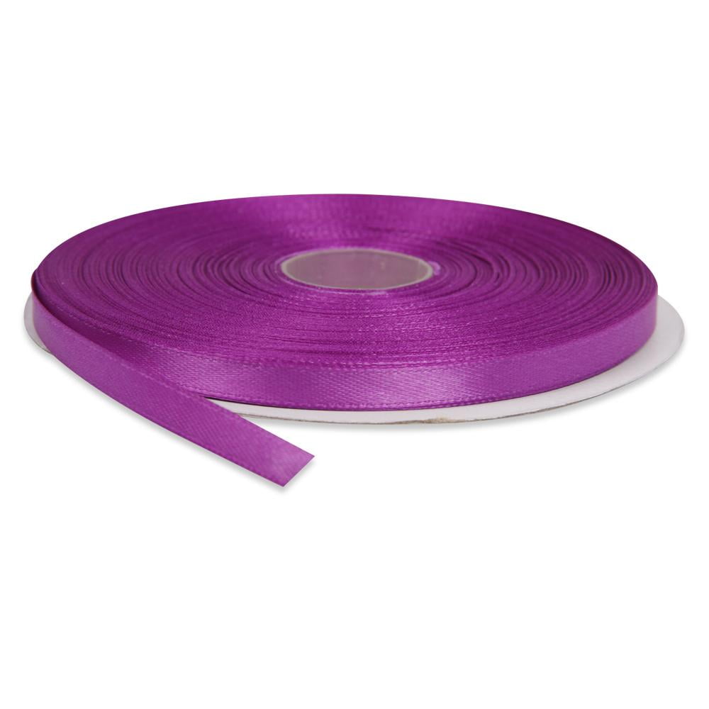 Topenca Supplies 1/4 Inches x 50 Yards Double Face Solid Satin Ribbon ...