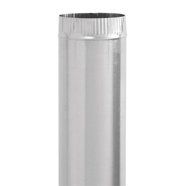 Lambro 106R 3.25-In. x 10-In. Aluminum Wall Cap - Walmart.com