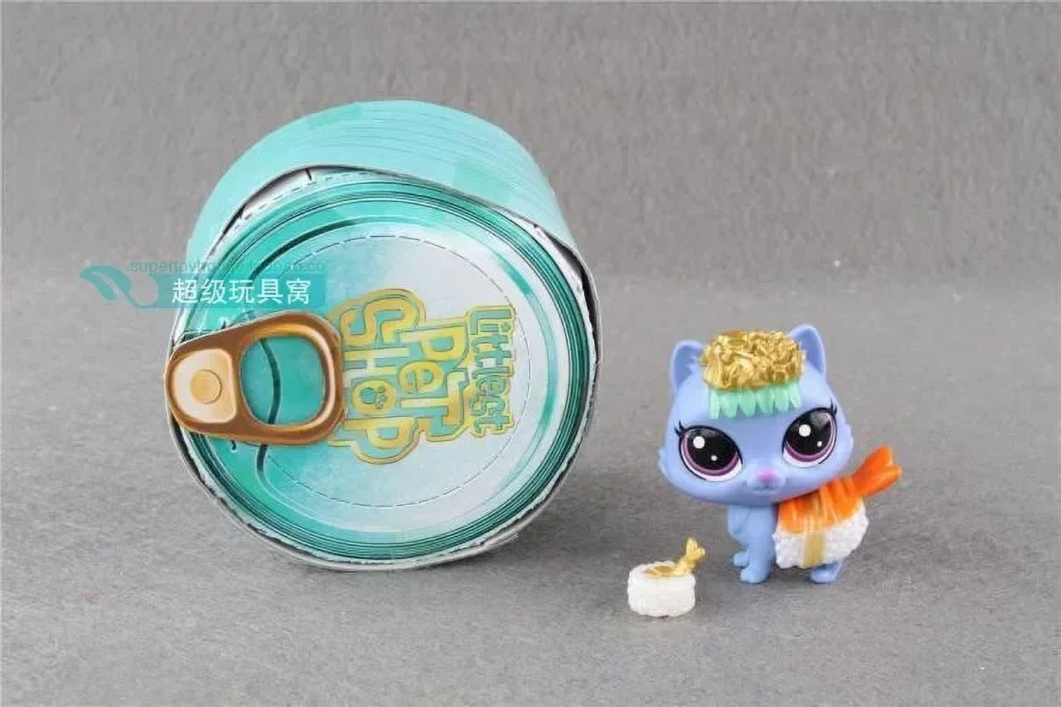 Hasbro Littlest Pet Shop figuras de acción LPS Cat Dog Monkey Animal ...
