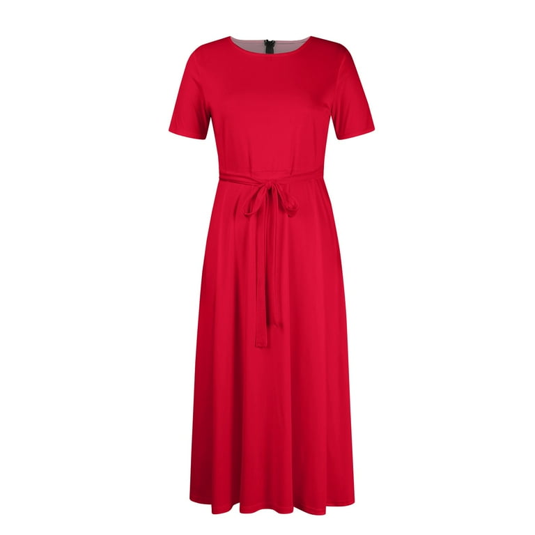 Dorkasm Women's Wrap V Neck Plus Size Maxi Dresses 3/4 Dorkasm Women's Wrap V Neck Plus Size Maxi Dresses 3/4