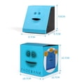 Animated Human Face Piggy Bank, Money Eating, Battery Powered, Coin ...
