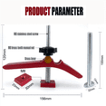 4X Woodworking T-Track Hold Down Clamp Set Aluminum T-Slot Table ...