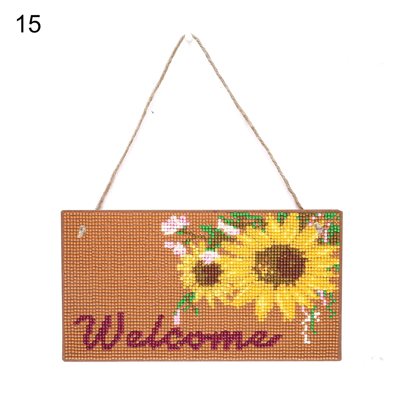 Yoone 6Pcs/Set Exquisite Door Hanging Sign Widely Applied Wood Front ...