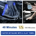 2 Pack Clay Towel Auto Detailing Decontamination Towel Drying Cleaning ...
