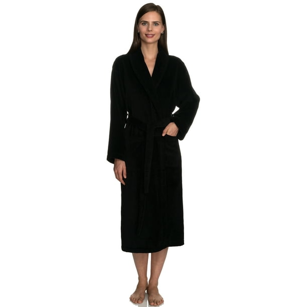 TowelSelections Women's Robe Turkish Cotton Terry Velour Bathrobe ...