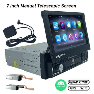 Lautos 7 Inch Car Stereo Portable Double Din Touchscreen Car Stereo ...