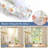 39.4x16.9 Inch Rainbow Window Privacy Film Sun Blocking UV Proof Static ...