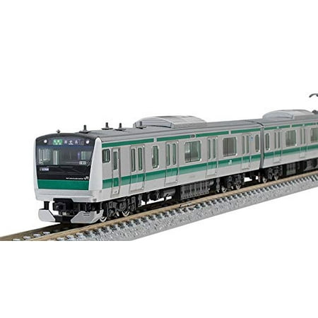 TOMIX N gauge E233-7000 series commuter train Saikyo/Kawagoe line basic set 4 cars 98373 ...