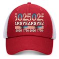 250 Years of Freedom American 1776-2026 Plain Baseball Cap Structured 6 ...