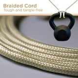 Cordinate Designer Extension Cord, 3-USB Charging Ports with Surge ...