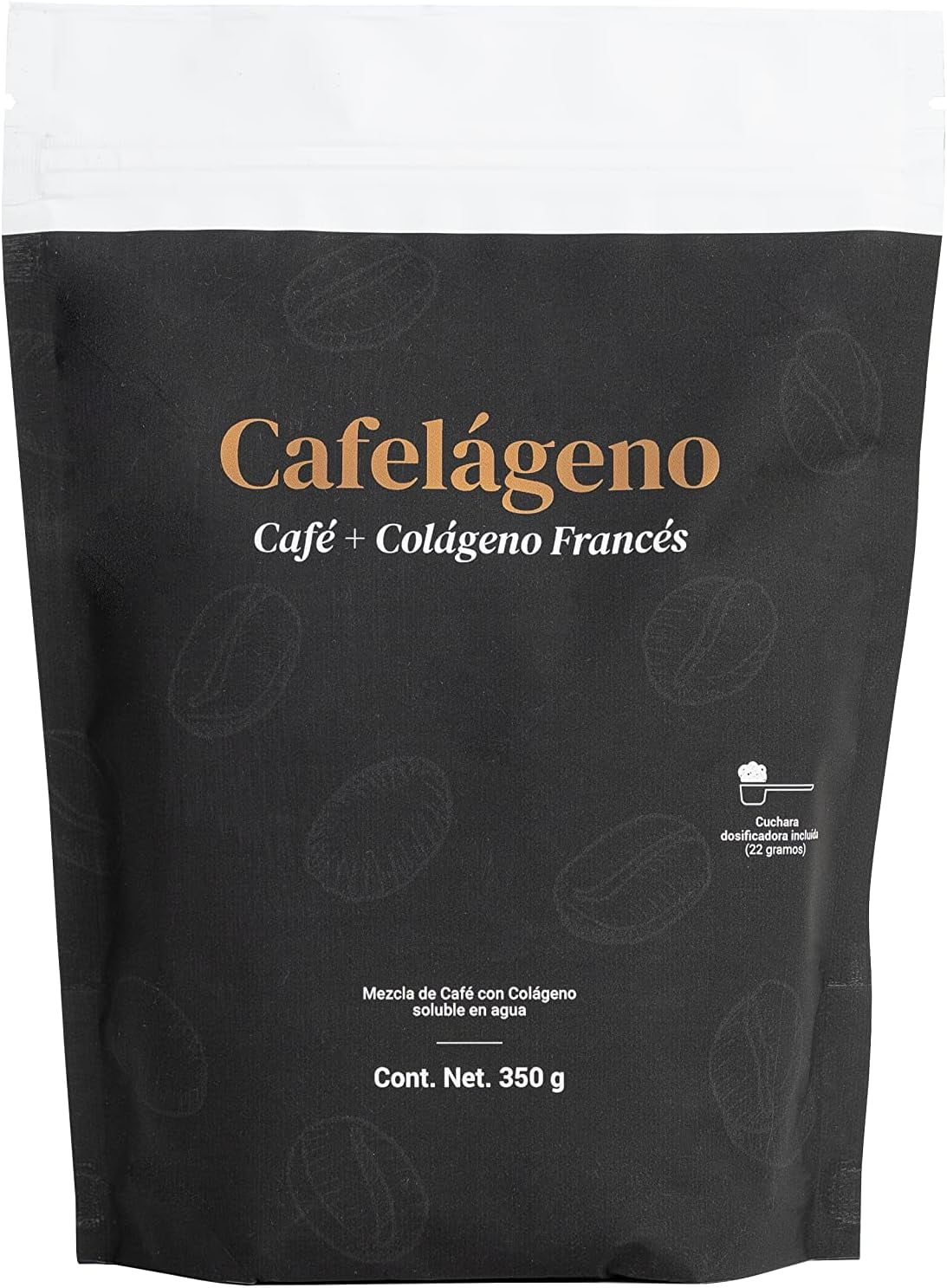 Cafelageno Café con Péptidos de Colágeno Hidrolizado Francés Biotina ...