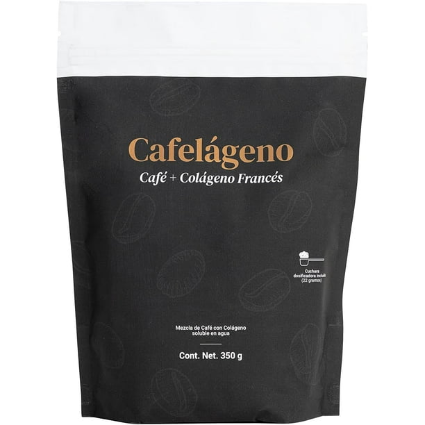Cafelageno Café con Péptidos de Colágeno Hidrolizado Francés Biotina ...