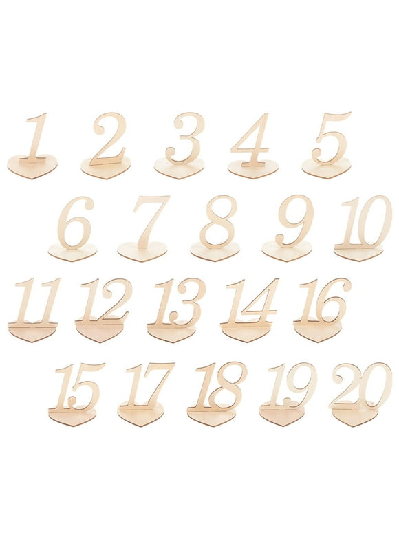 Table Numbers in Centerpieces - Walmart.com