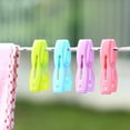 30Pcs Windproof Clothes Laundry Clothespin Drying Clips with Storage ...