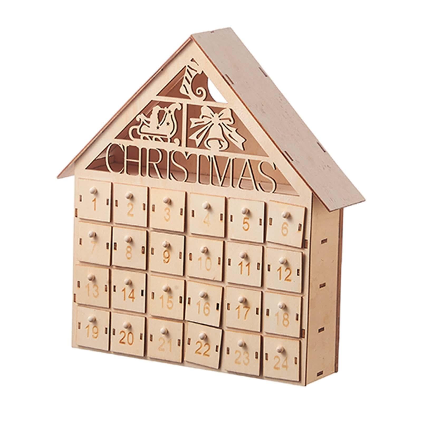 Click here for Shangren Advent Calendar 24 Days Wooden Advent Cal... prices